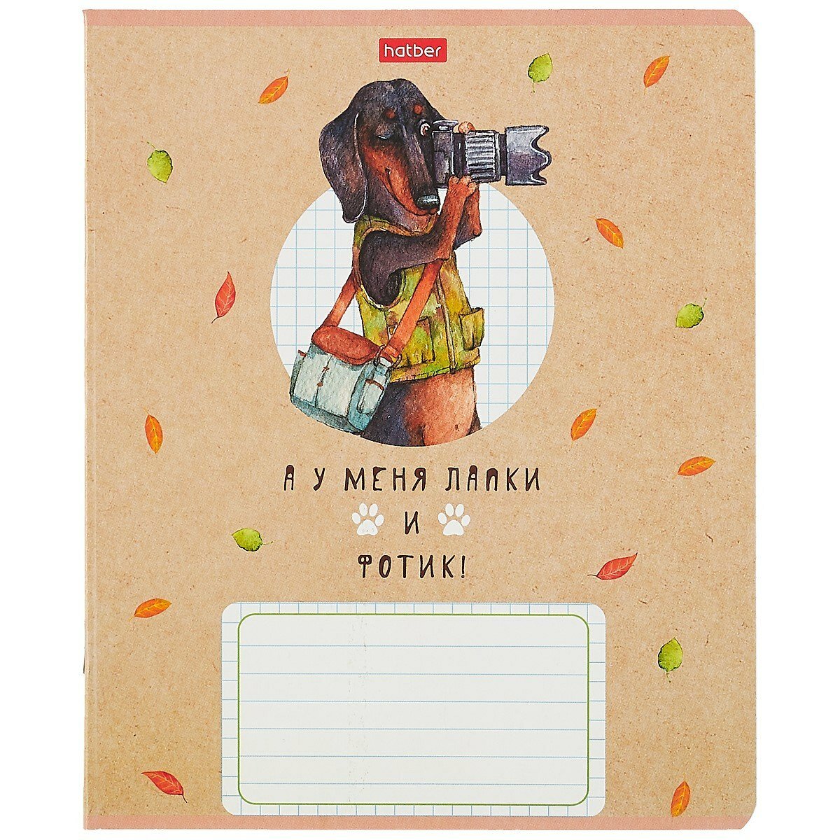 Тетрадь в клетку Hatber, "ТаксаLIFE", 24 листа, в ассортименте
