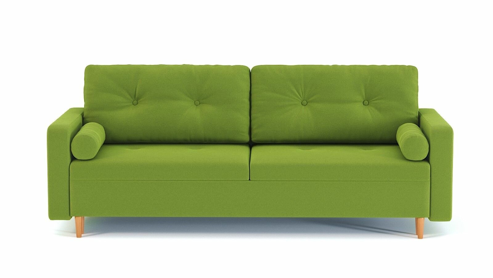 Диван - кровать Белфаст, пантограф, 218*90*95, велюр Зара Грин 29