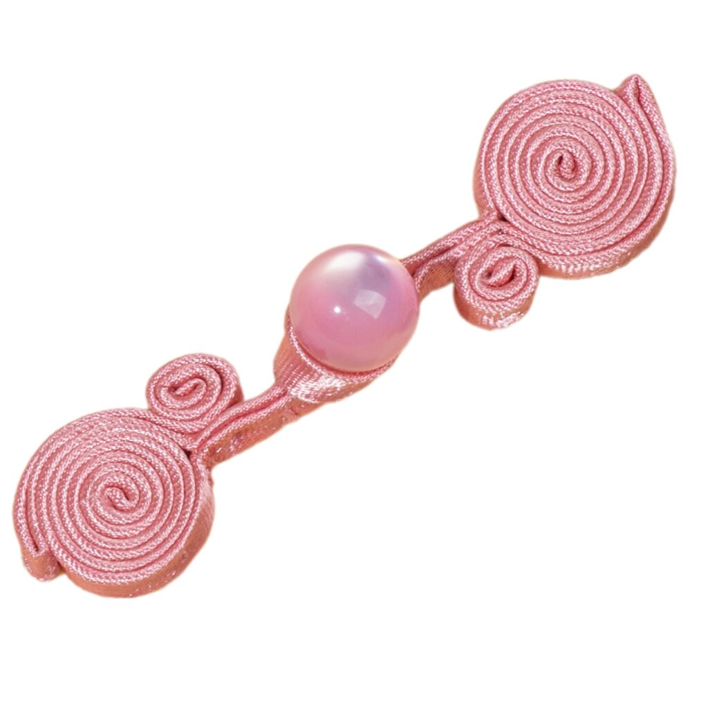 Ручные китайские пуговицы с узлами из полиэстера с бусинами из нефрита для пальто брюк и юбок аксессуар для одежды