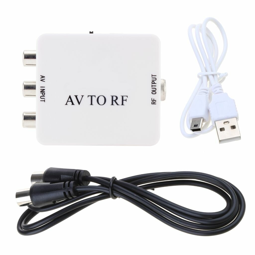 Запчасть для аудиотехники, AV к RF видео конвертер,1 комплект