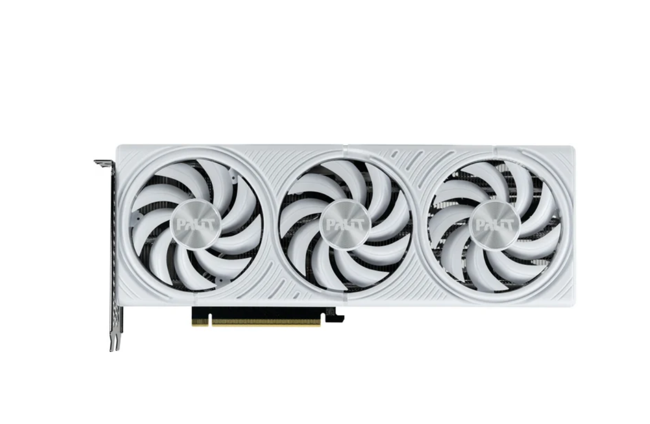 Видеокарта Palit GeForce RTX 5070 White OC NE75070U19K9-GB2050W