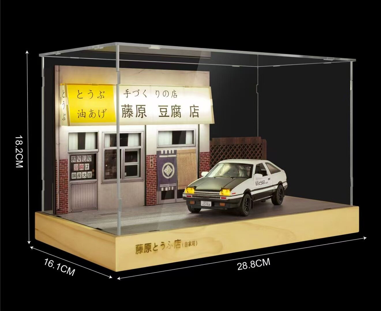 Японский Ночник Initial D+Toyota Ae86