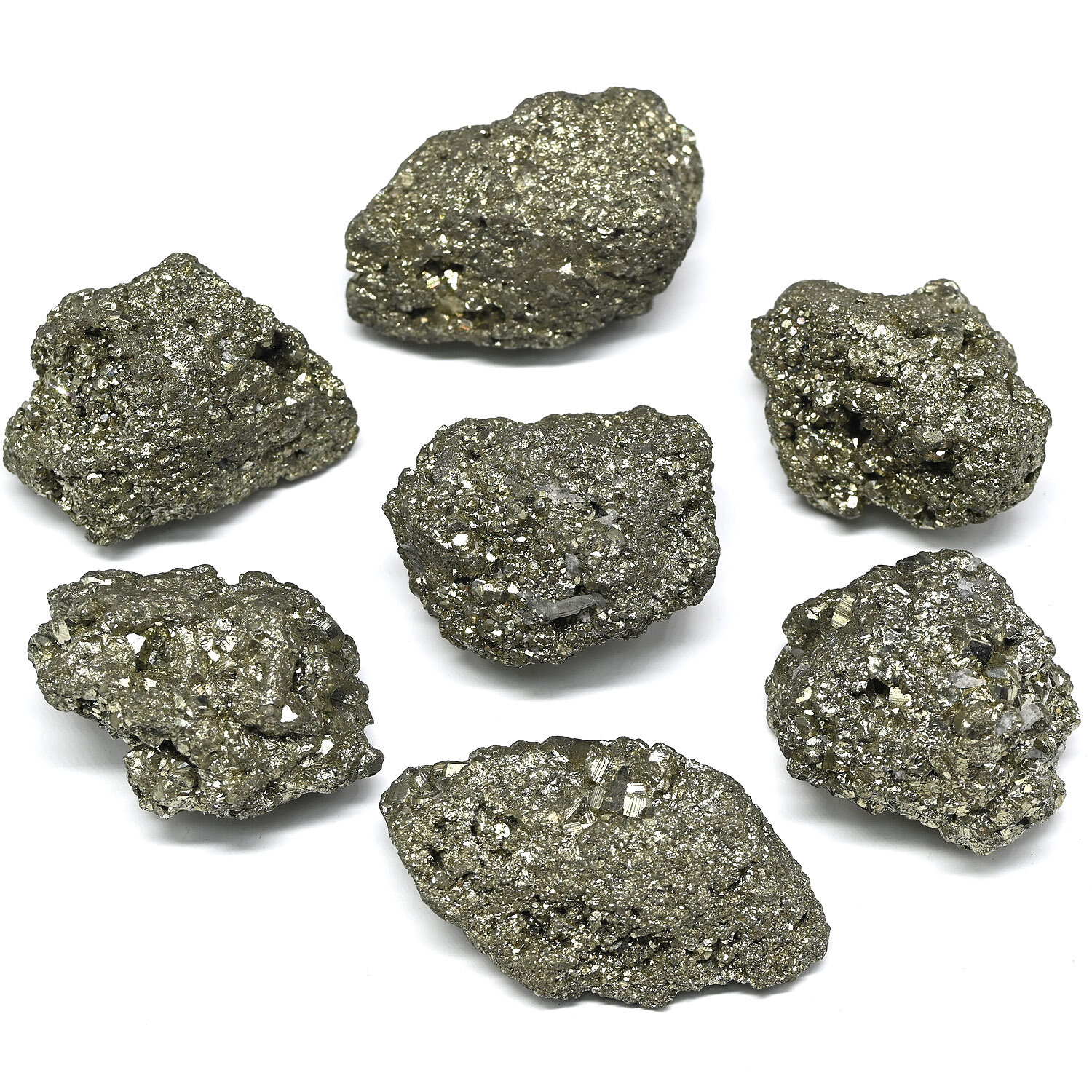 Минерал пирит 34*23*18мм, (S) .