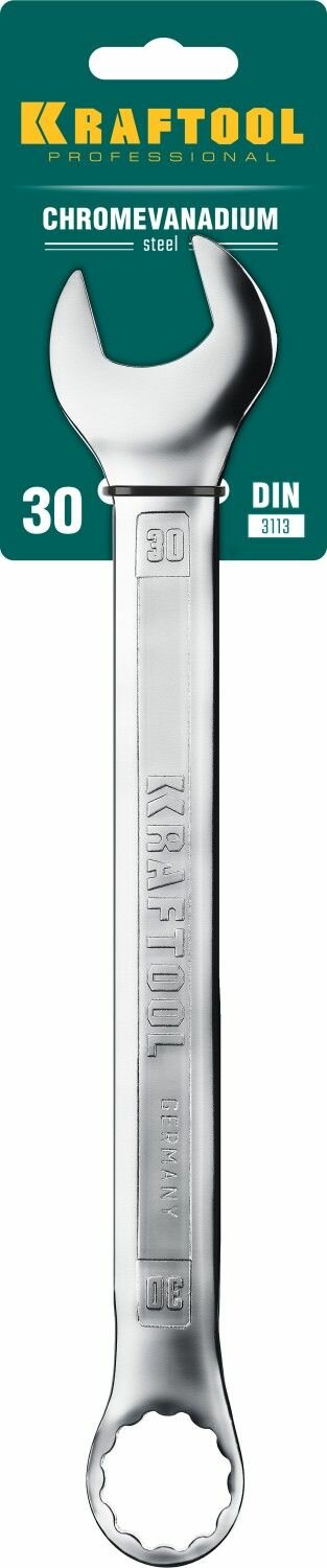 KRAFTOOL 30 мм, комбинированный гаечный ключ