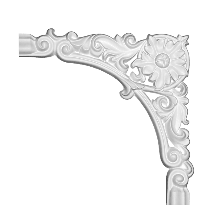 Угловой Элемент Европласт Лепнина 1.52.375 Ш320хВ320хТ23 мм.