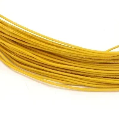 Одножильный медный провод UL1007 PVC 26-14 AWG 20AWG, Yellow, 2 meters