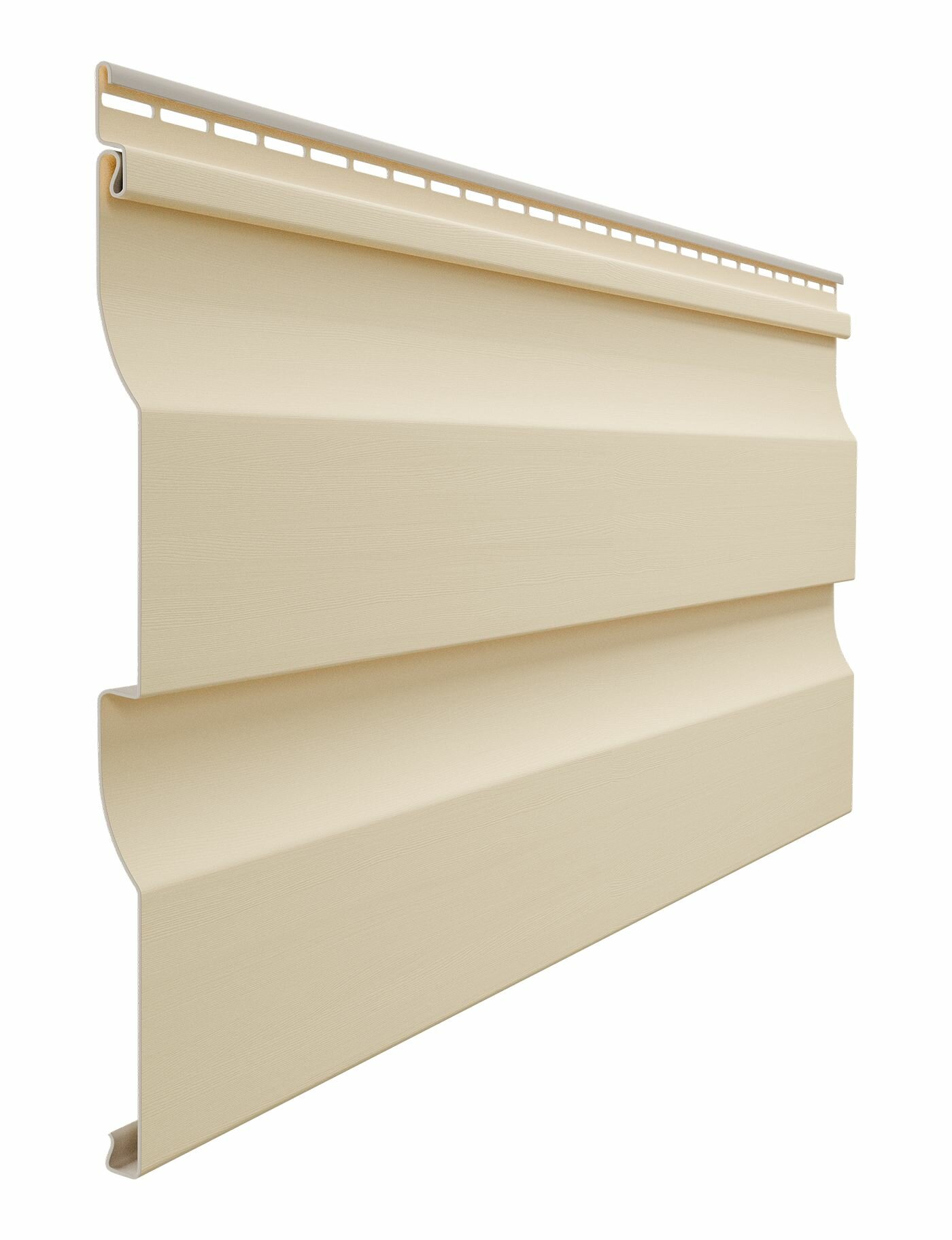 Docke Сайдинг виниловый PREMIUM, Корабельный брус D4.5D, светлый клен