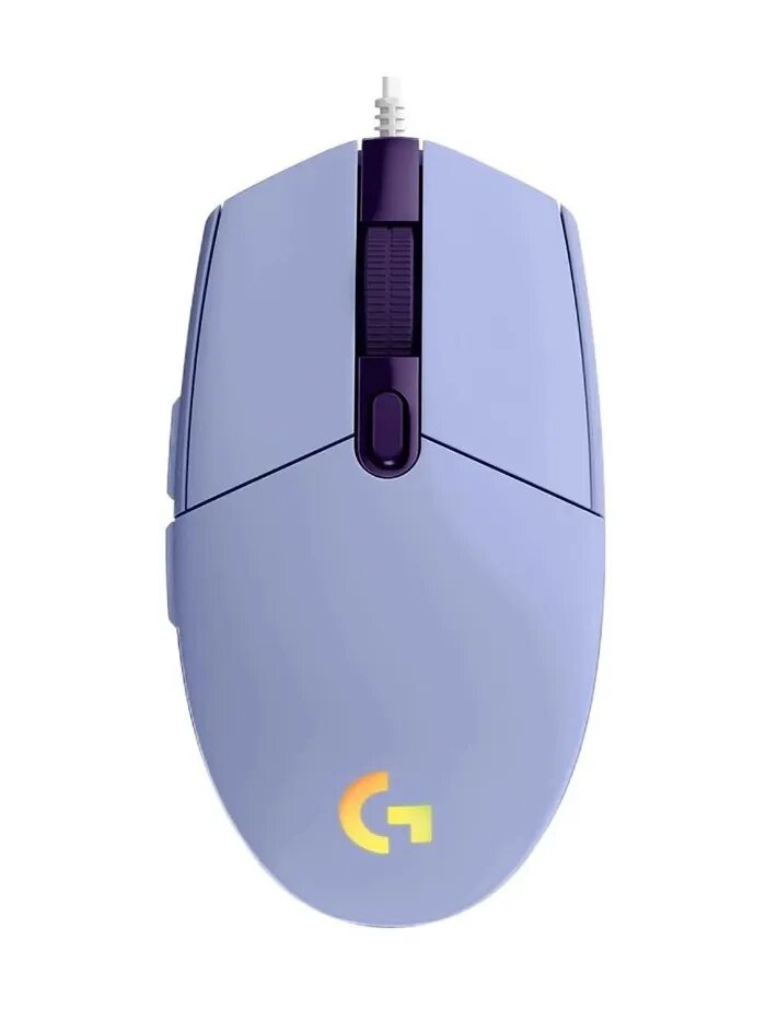 Мышь компьютерная Logitech G102 LightSync проводная 6 кн, 8000 dpi