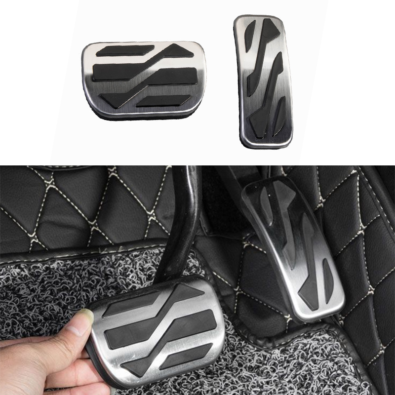 Алюминиевые накладки на педали тормоза и газа для Lincoln MKC 2015-2019