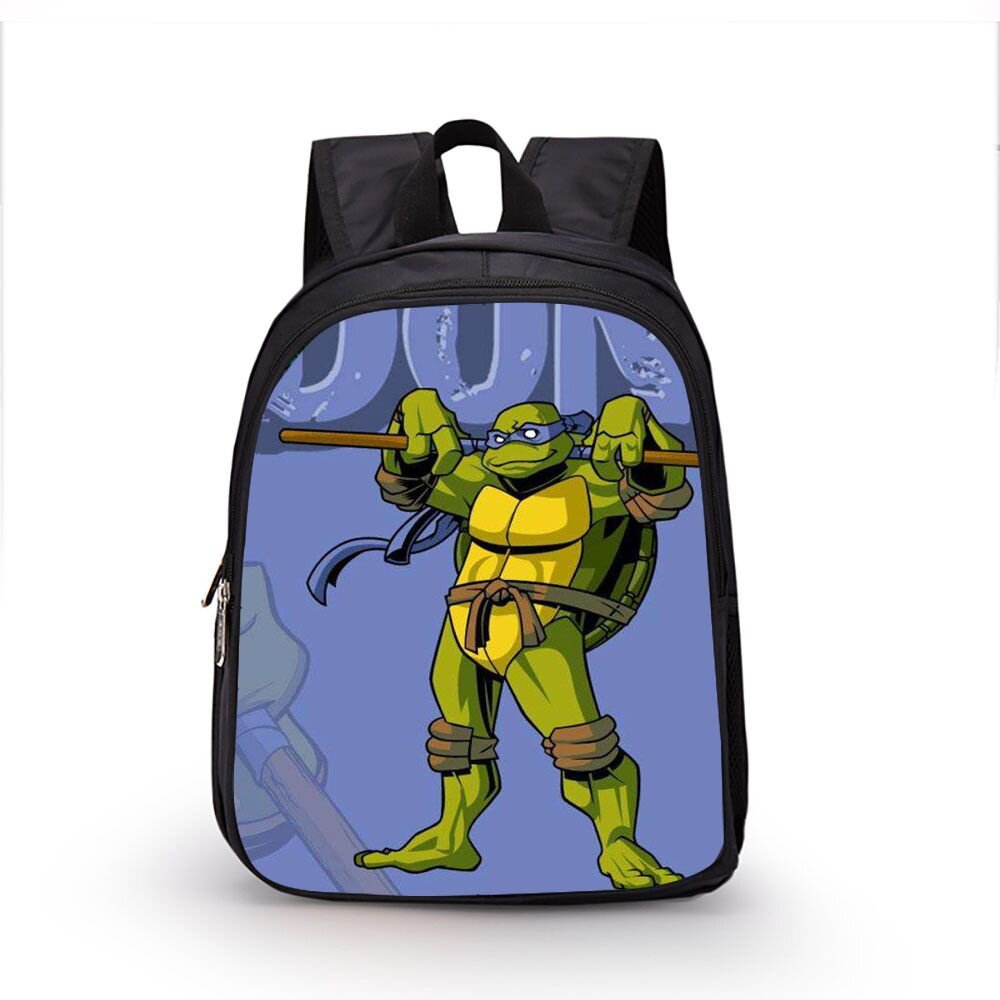 Рюкзак для детей tmnt большой объем с стильным мультяшным принтом и дышащим дизайном purple small