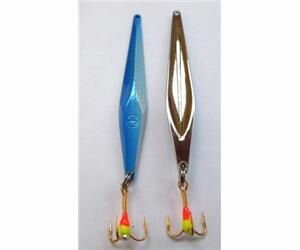 Блесна для зимней рыбалки Nils Master Dueler, 75мм, 9г,#586 S/BLUE