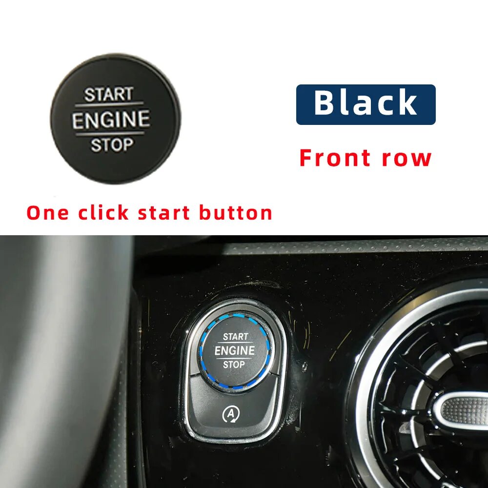 Кольцо Start/Stop, черное, для Benz A/B/CLA Class