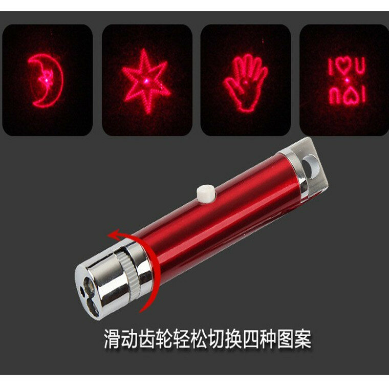 Брелок лазерная указка с рисунком Funny Cat Light Мульти-узор забавная игрушка для кошек световая трансграничная