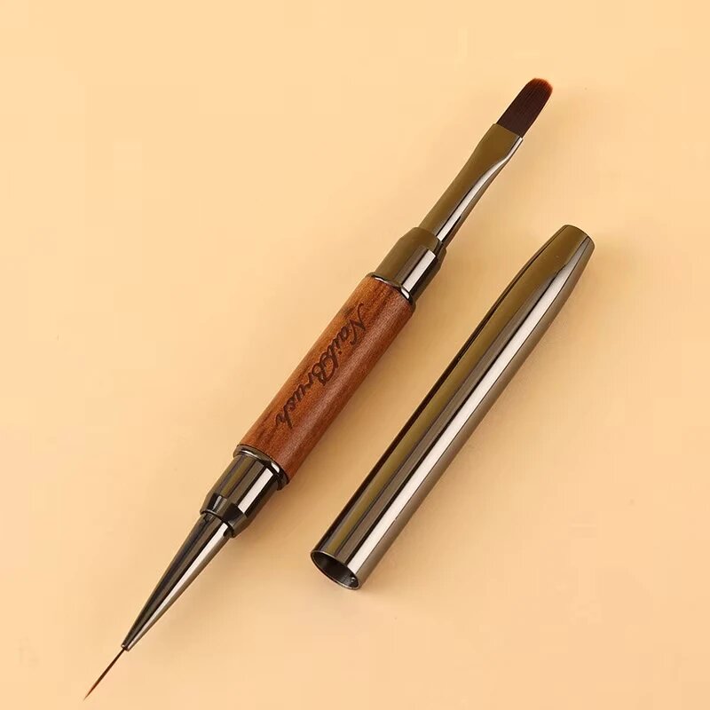 Двухсторонняя кисть для маникюра 03