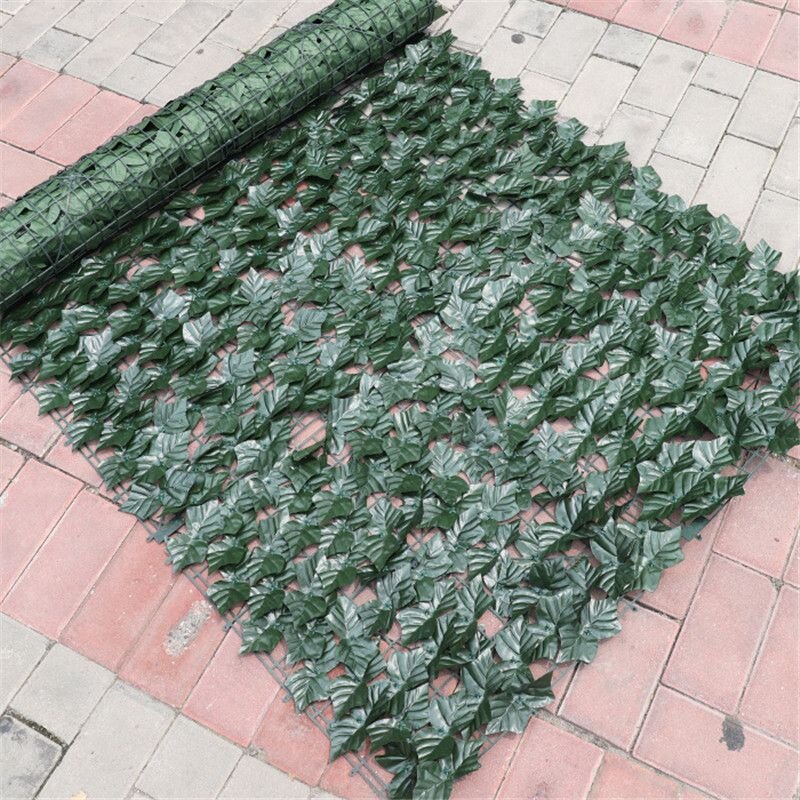 Натуральный вид искусственного листа для защиты частной территории, экран для забора, Groundnut3-XL