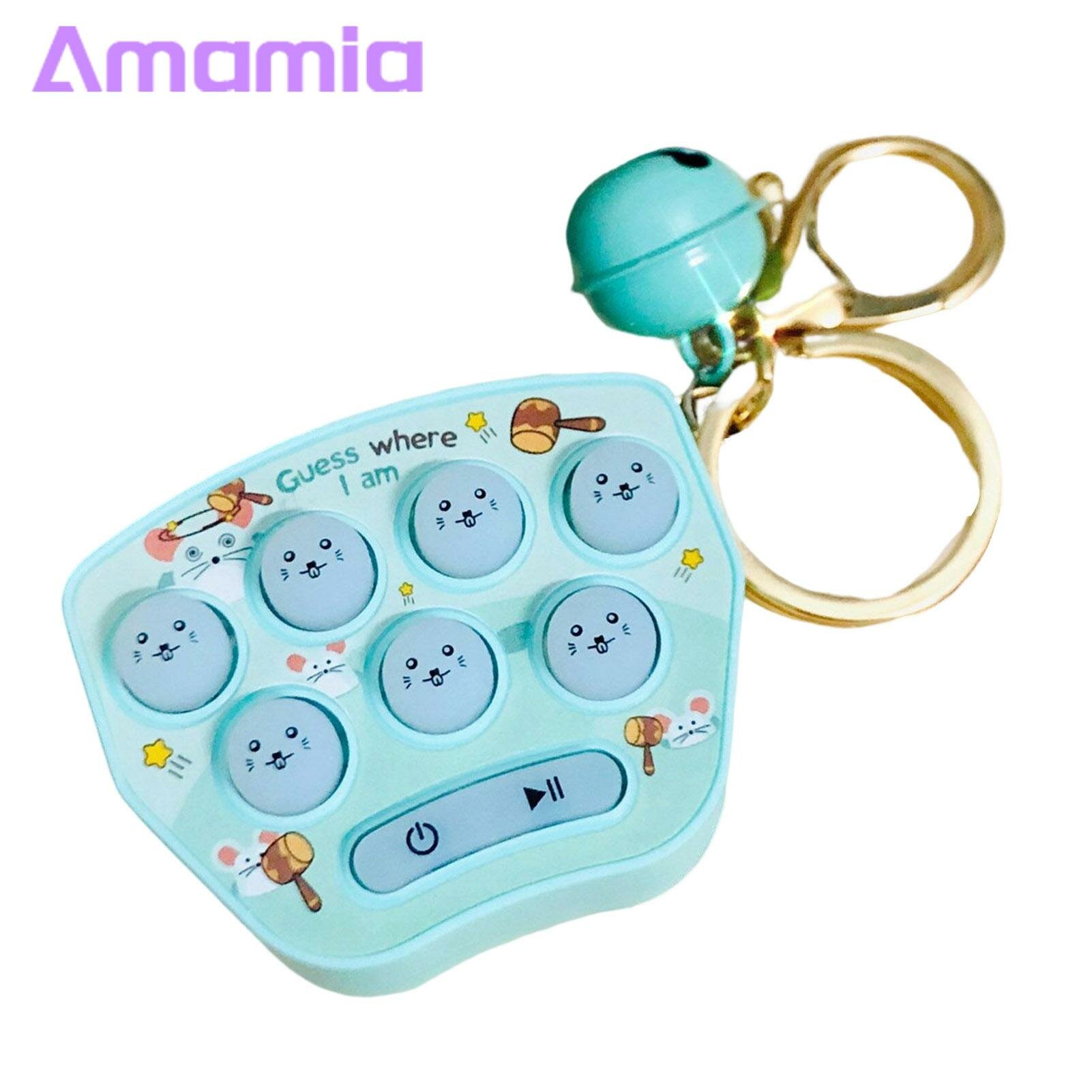 Игровой автомат Amamia Ностальгический мультяшный брелок-головоломка «Бей крота»