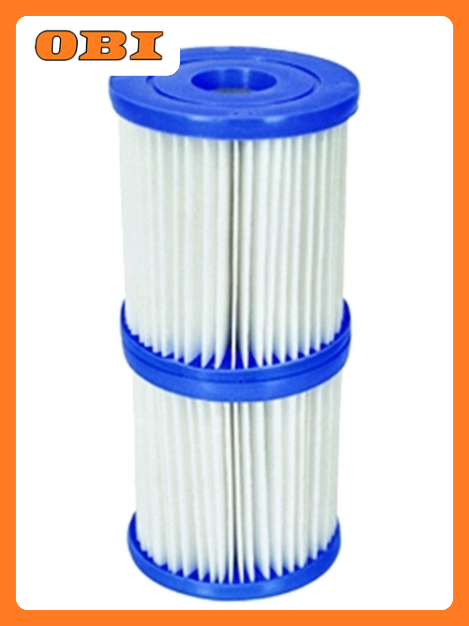 Картридж для насоса Bestway, d8х9, пластик, полиэтилен, 2 шт