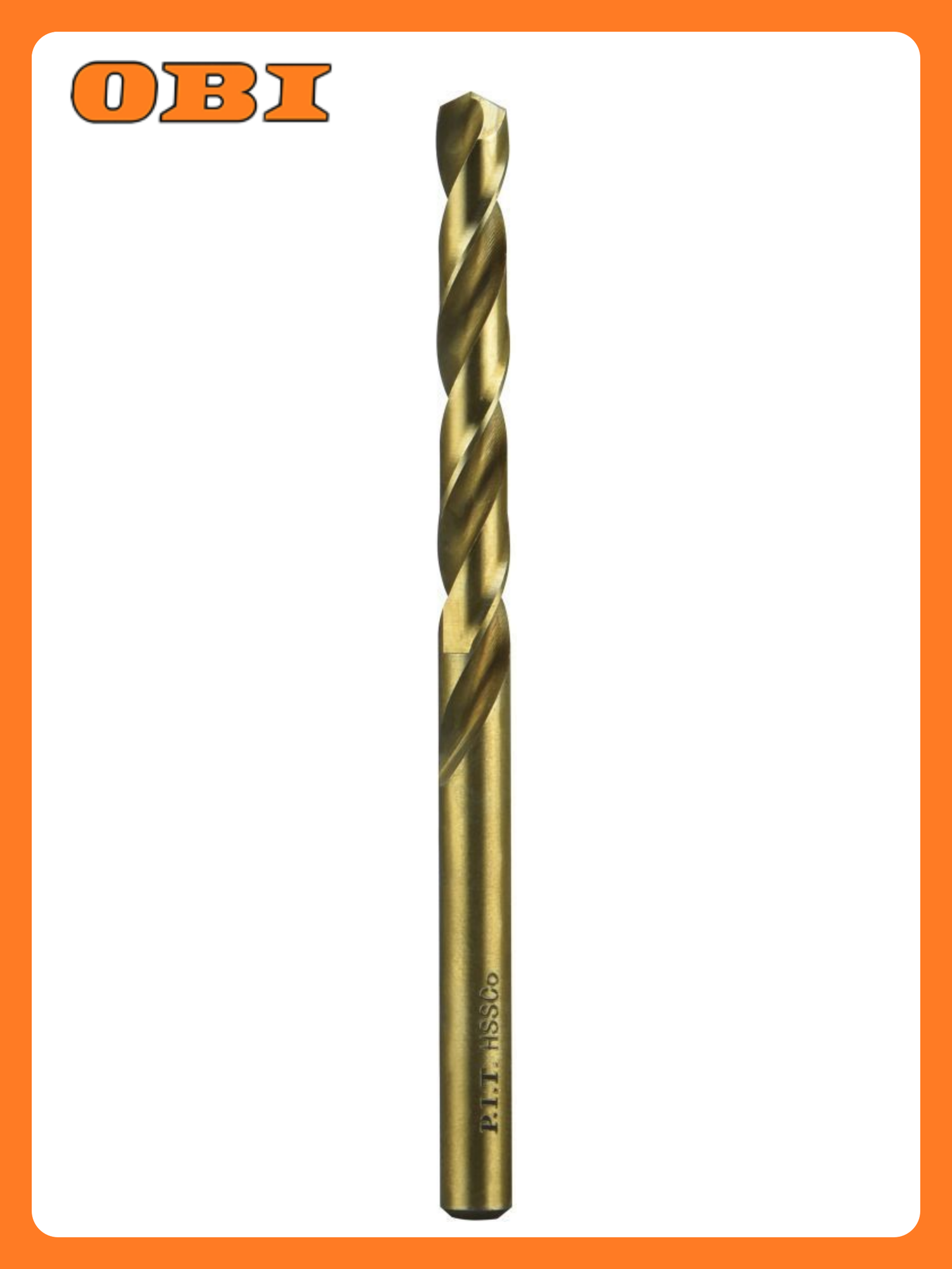 Сверло по металлу с кобальтовым покрытием P.I.T. 3,5x70мм(AMED02-0305)