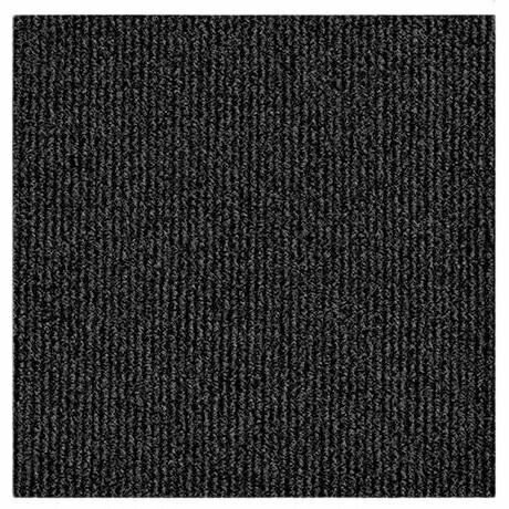 Квадратный ковер 30см х 30 см* 10 штук/0.9квадратных метра/черный