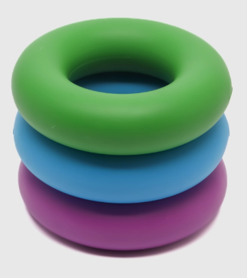 Набор кистевых эспандеров "Fortius", 3 шт.(5,10,20 кг) (тубус)