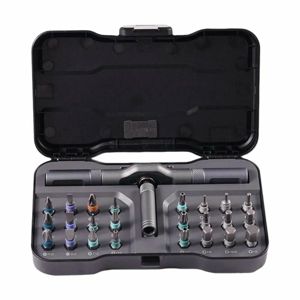 Реверсивная отвертка с набором бит AtuMan Duka RS1 Set 24 в 1