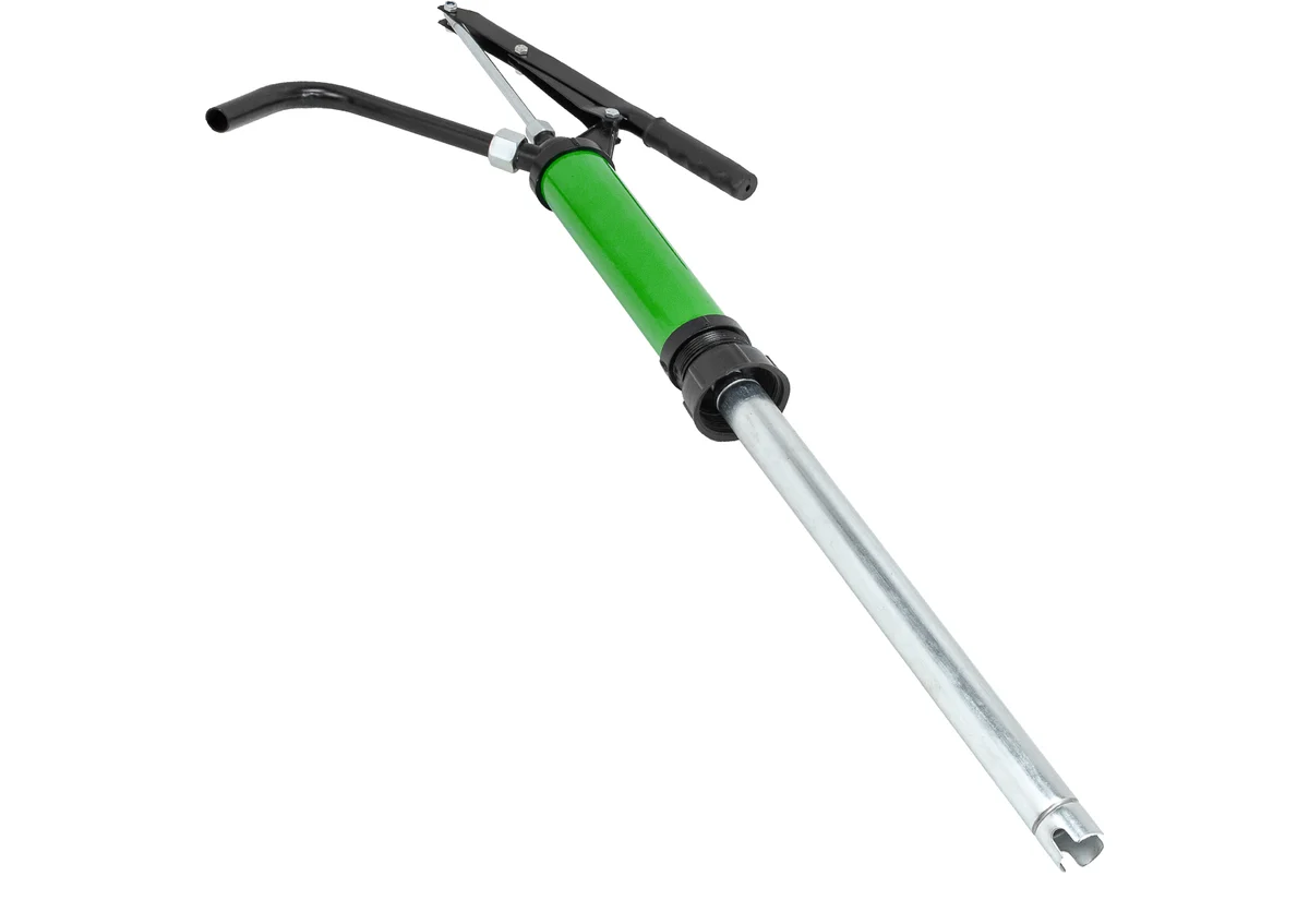 Насос ручной рычажный RockForce, телескопический для раздачи масла на бочку, 250 г/ход, рабочая t -20+40 гр.