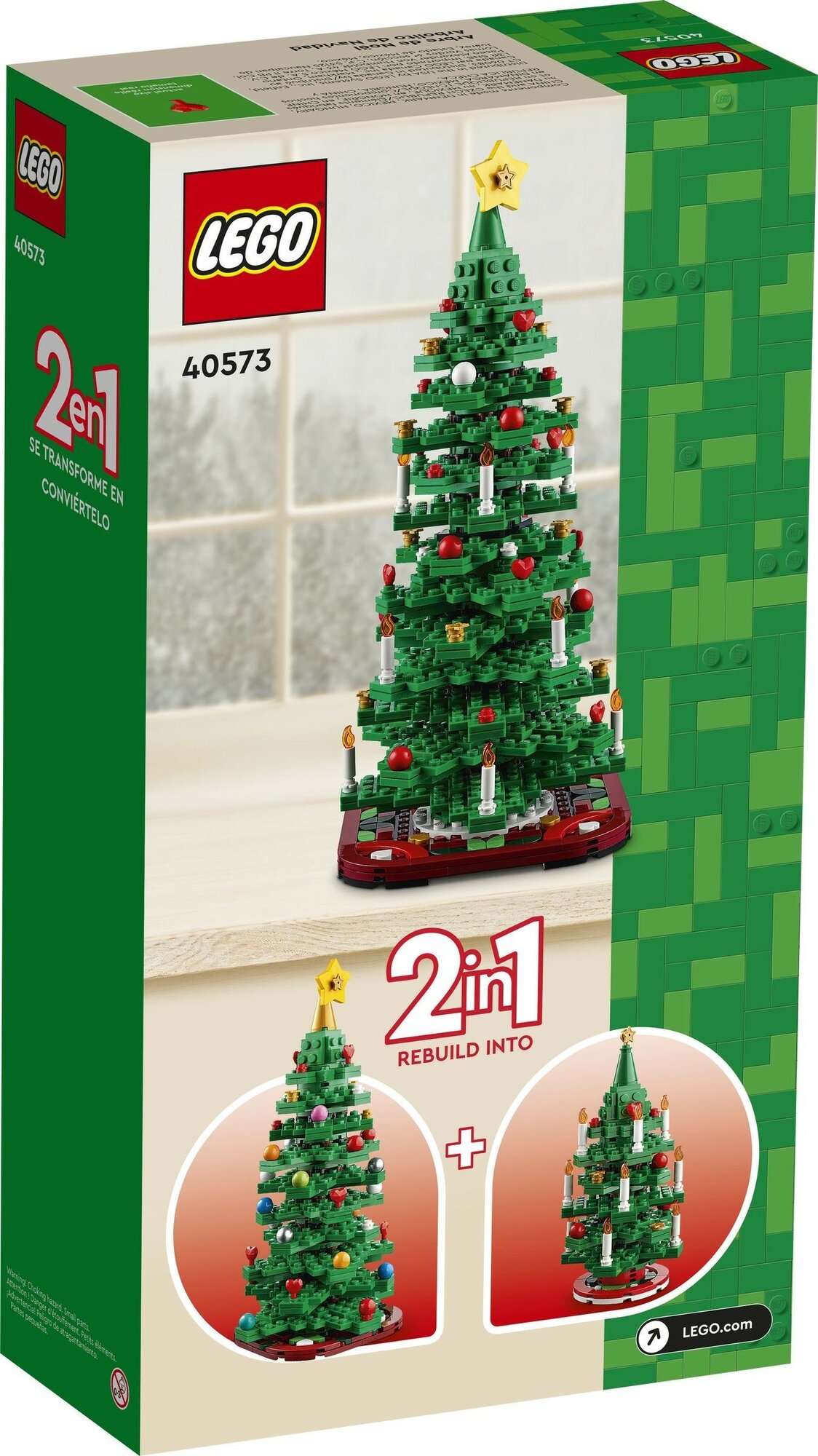 LEGO Christmas Tree 40573, 784 дет. — фото 1