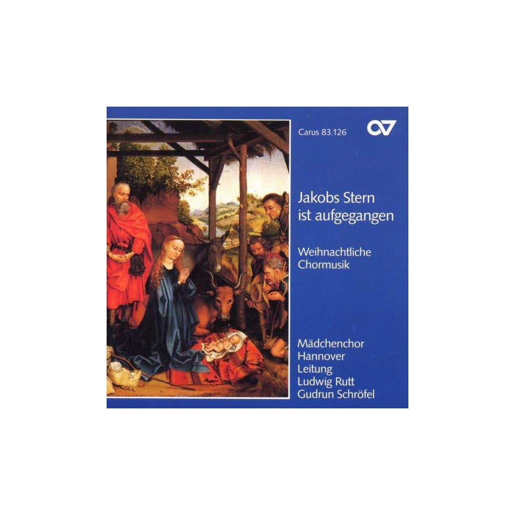 Диск Jakobs Stern ist aufgegangen. Weihnachtliche Chormusik f r Frauenchor. / M dchenchor Hannover (1 CD)