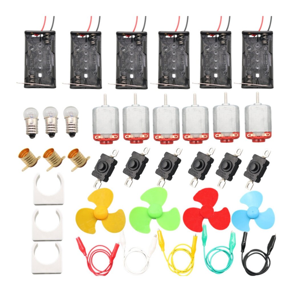 Наборы двигателей со скоростью 25000 об/мин Научный учебный инструмент Физика Обучающая игрушка Школьное Лабораторное оборудование для детей