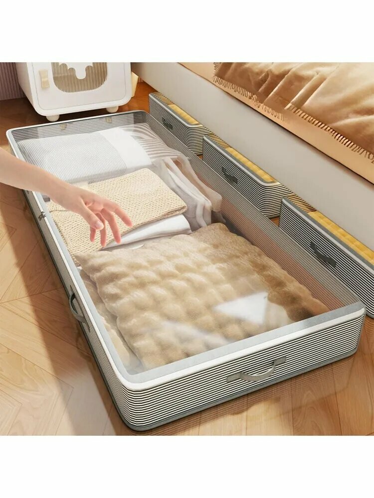 Контейнер для хранения вещей длина 50 см, ширина 40 см, высота 15 см.