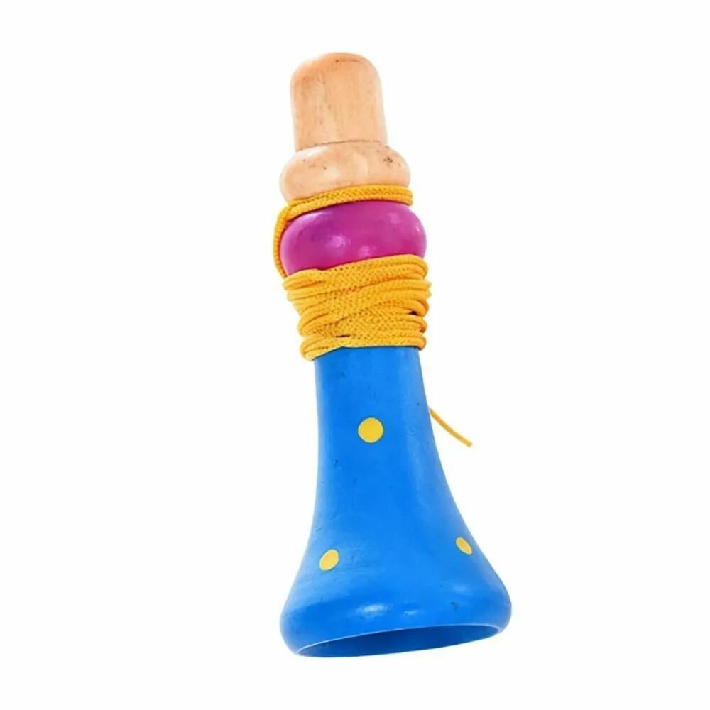 Деревянная дудочка для малышей - развивающая игрушка, музыкальный инструмент для детей от 12 месяцев