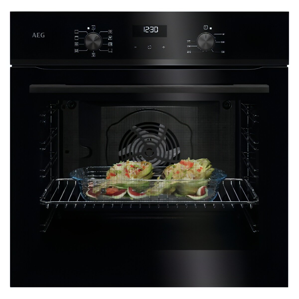 Электрический духовой шкаф AEG NBU5A21SB