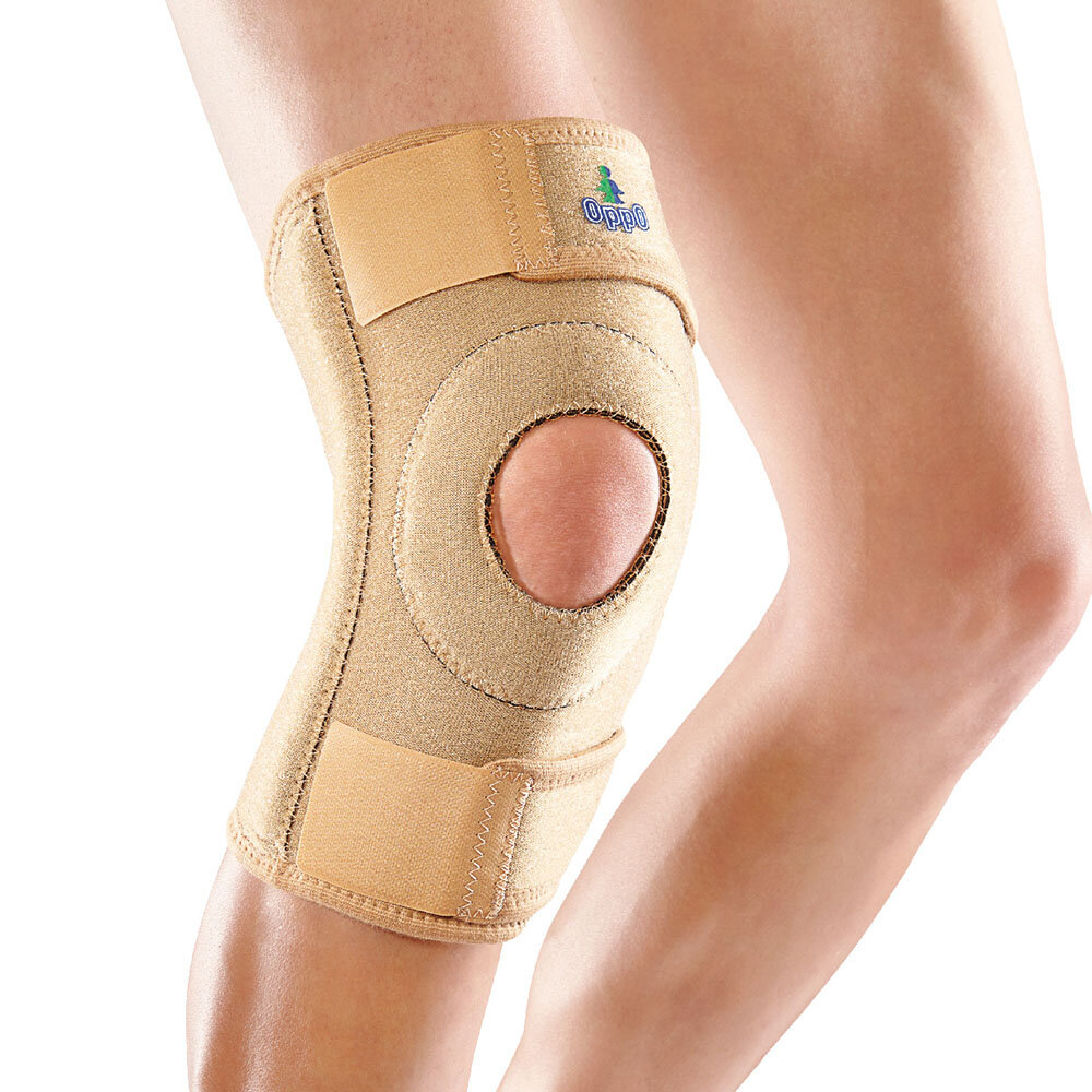 Бандаж OPPO Medical 1130, для колена, бежевый, универсальный размер