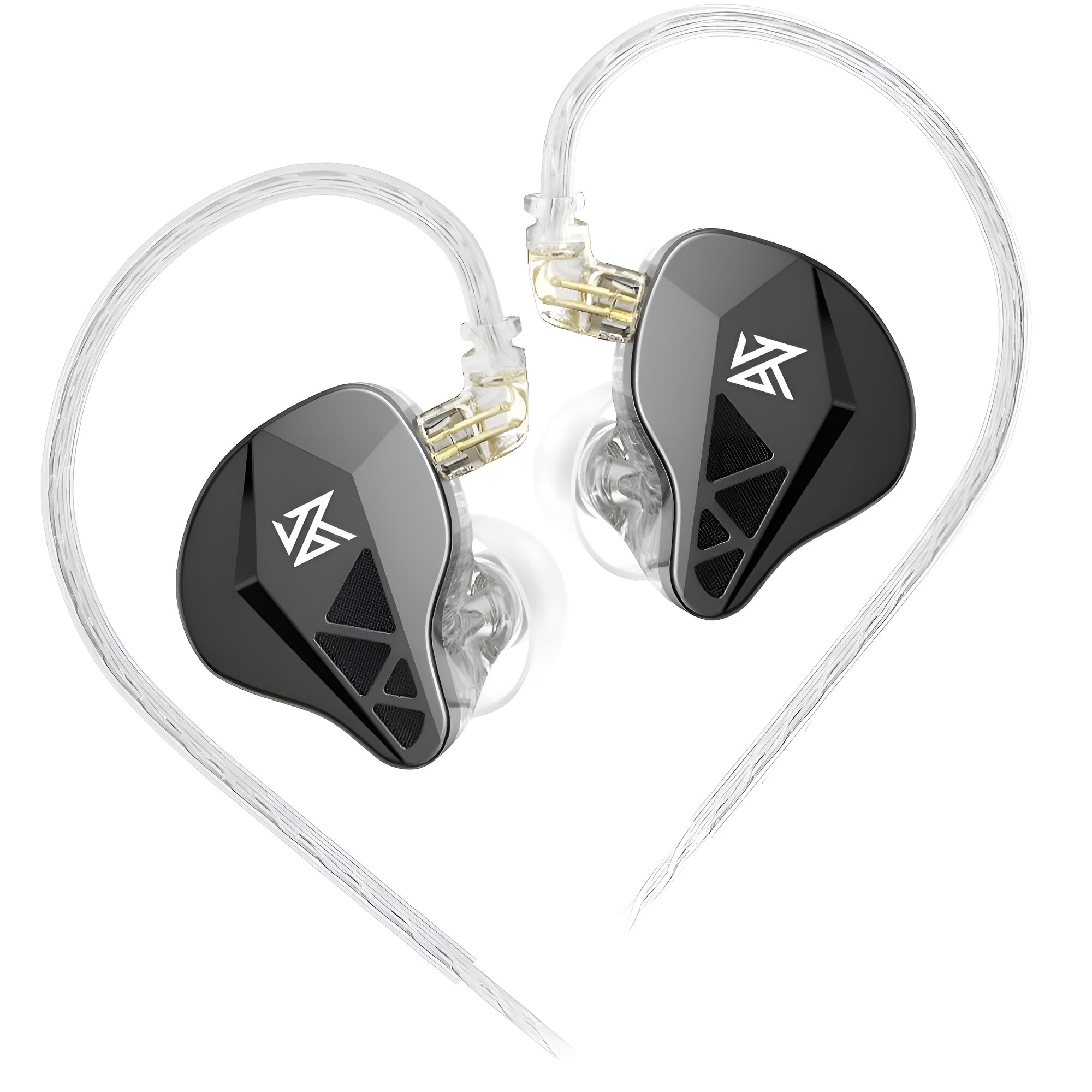 Наушники KZ ZST X (Hot) with mic, внутриканальные, гибридные, black