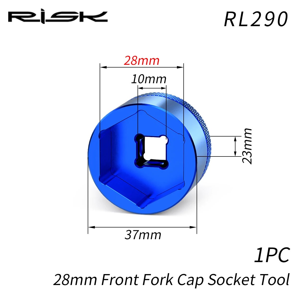 Сокет RISK RL290 28mm для вилки