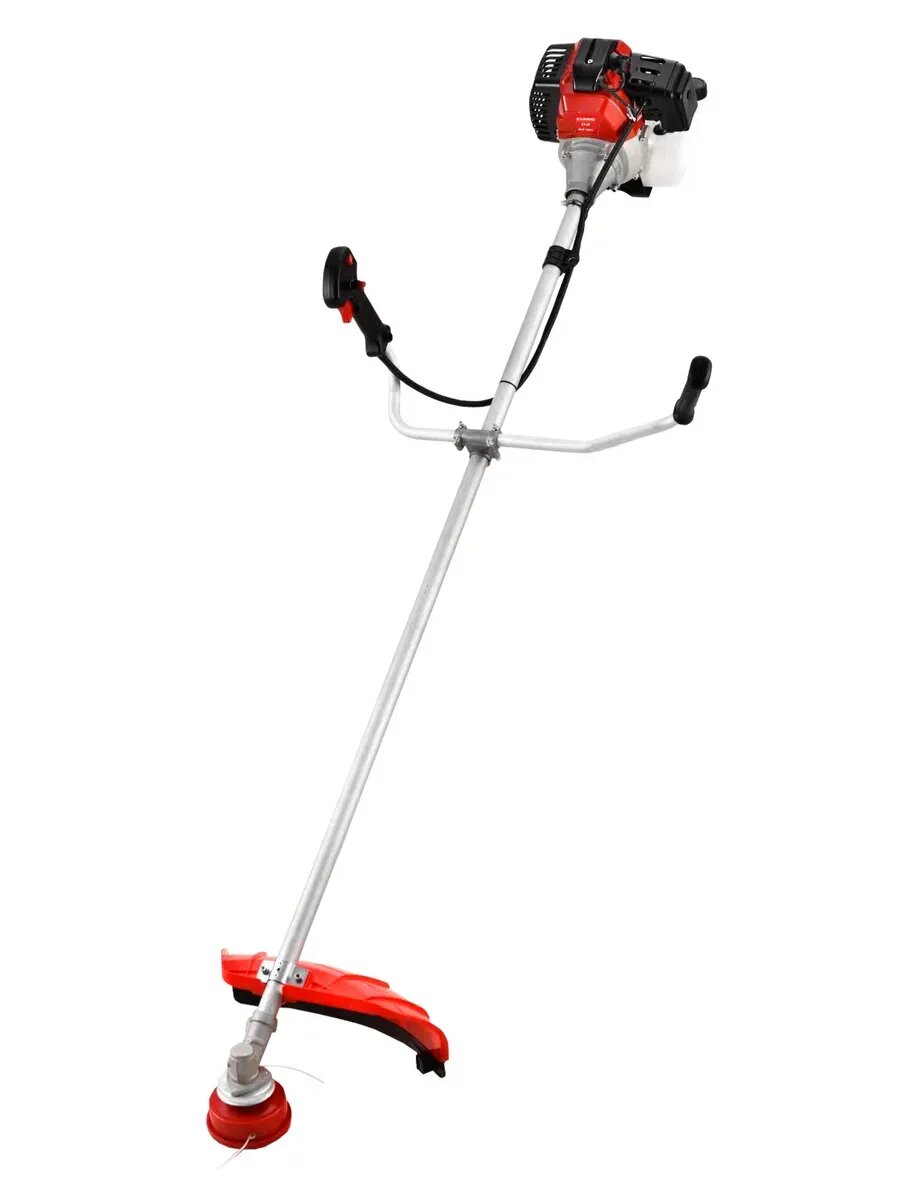 Триммер Starwind GT-52, 3л/с, бензиновый, прямой, верхняя конструкция двигателя, Т-образная рукоятка