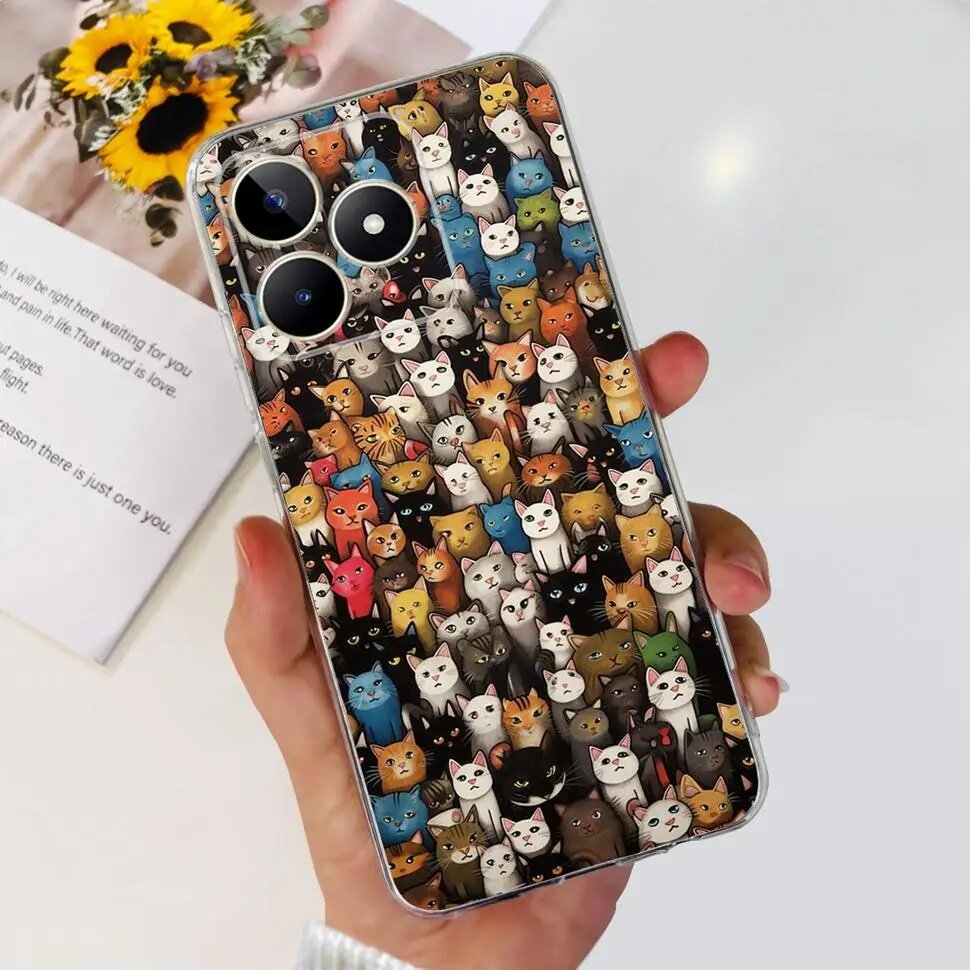 Чехол Realme Note 50 RMX3834, цвет 794, силикон