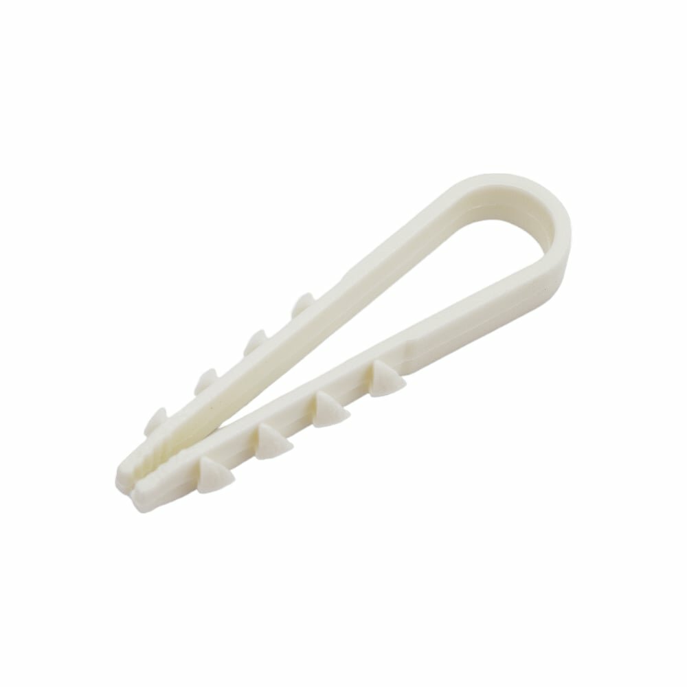 Круглый дюбель-хомут vipкрепеж 5х10, 10 шт.