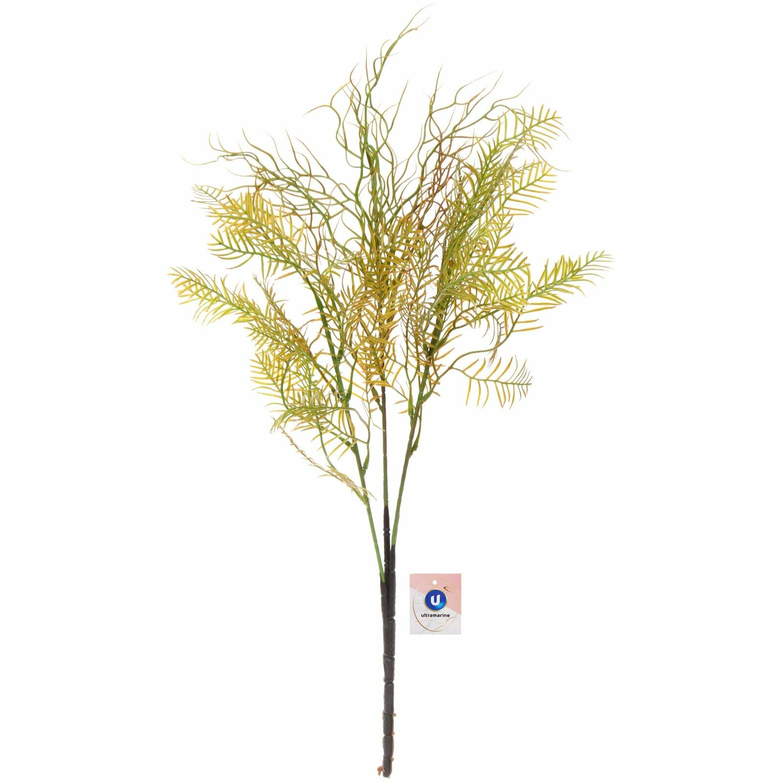 Искусственная ветка «Волшебная трава» 60 см, разноцветный принт, декор для интерьера, пластик