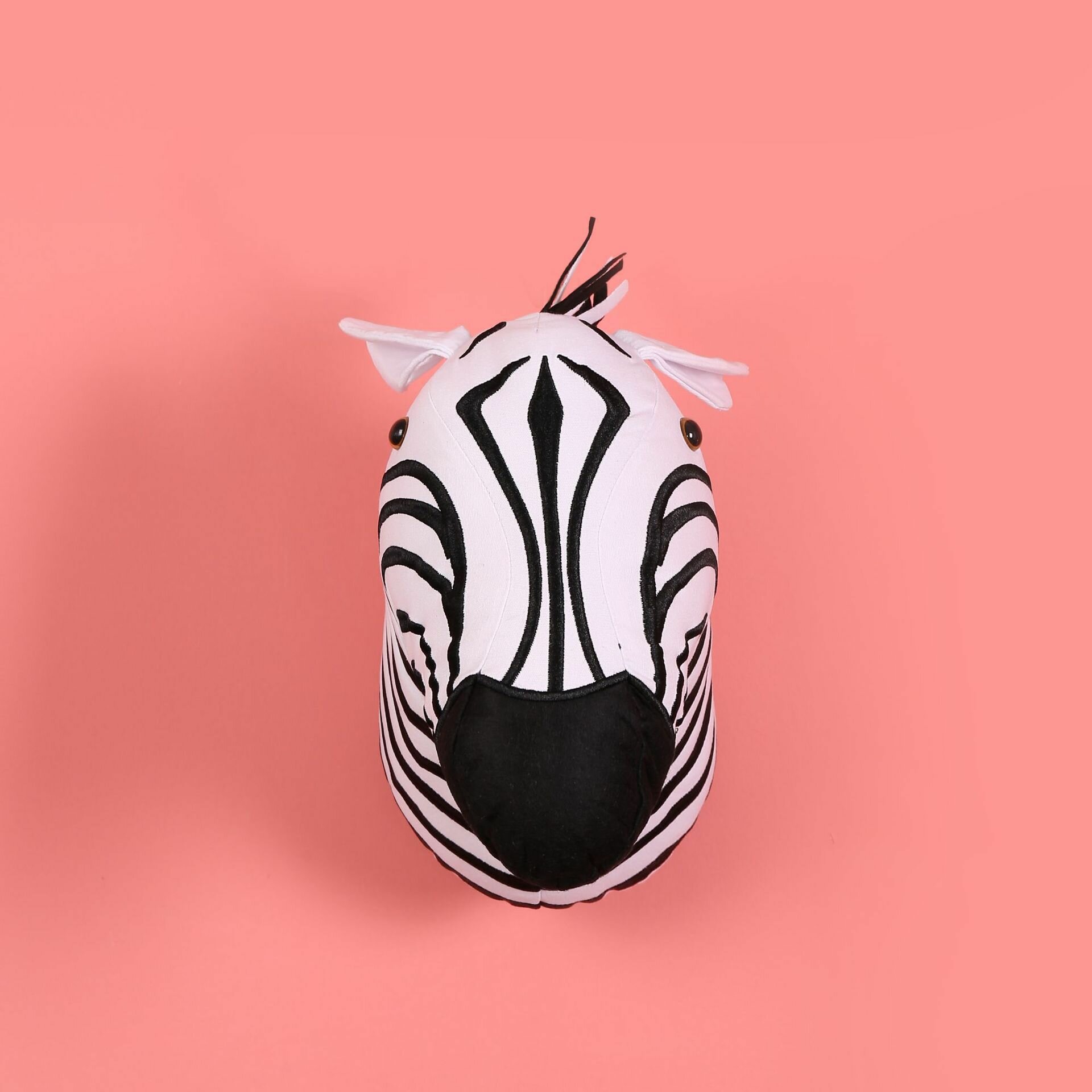 Настенное украшение в виде головы животного в скандинавском стиле для детской комнаты и детского сада, настенный декор