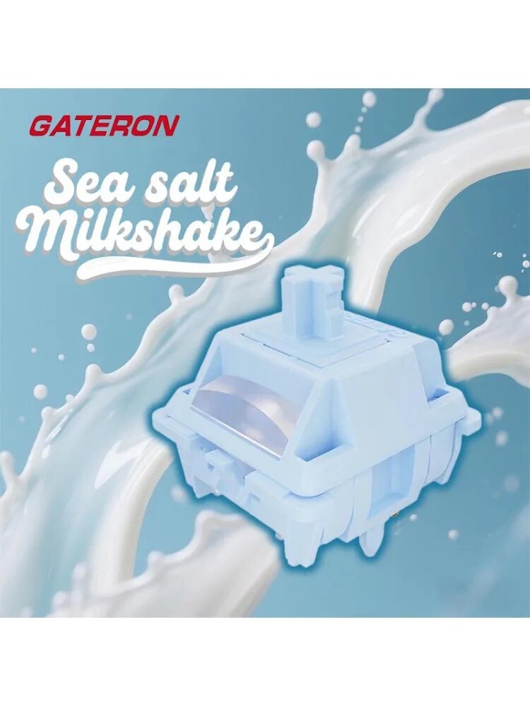 GATERON Sea Salt Milkshake, 90 шт.