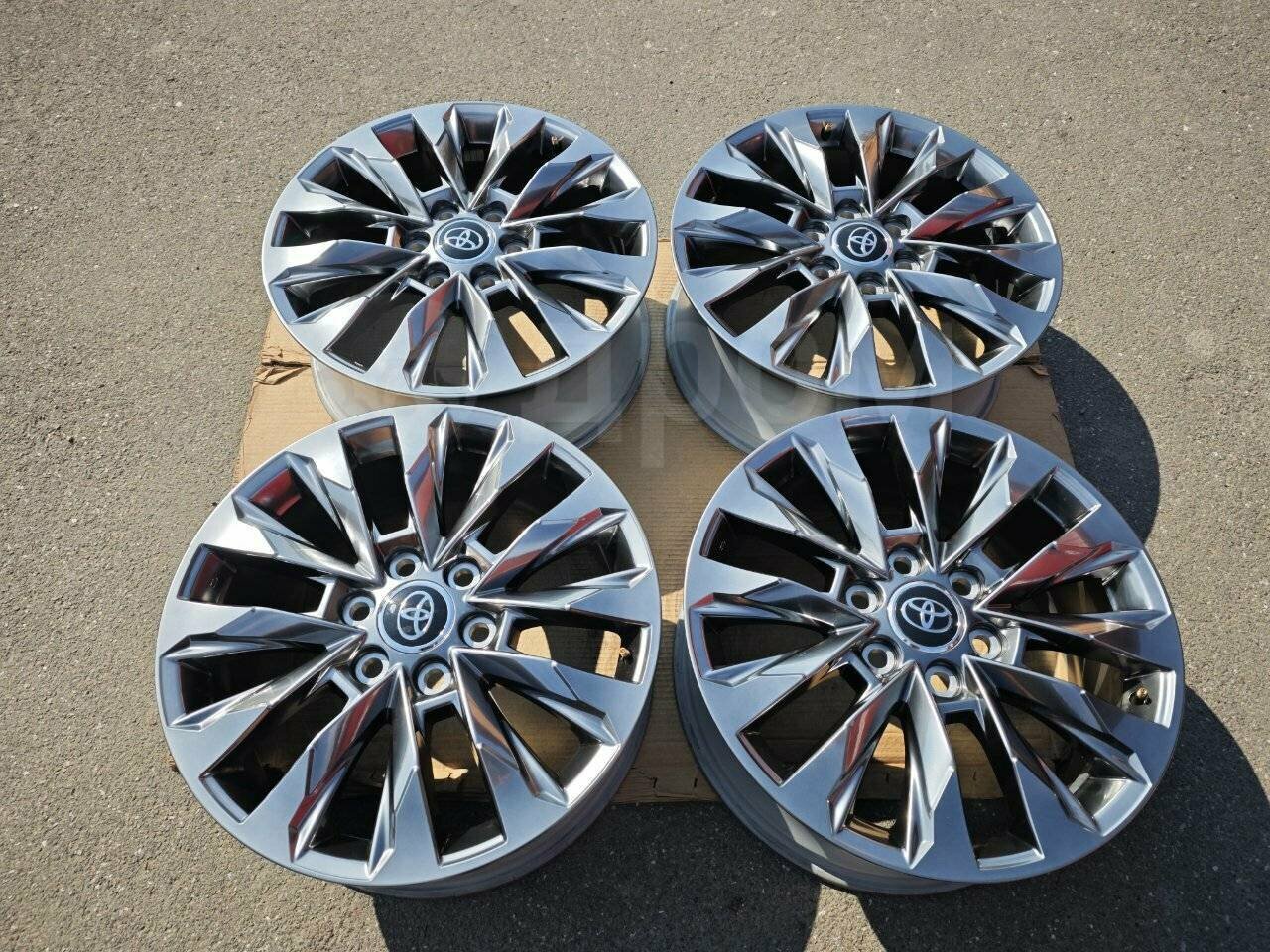Диски автомобильные R20 Оригинал Toyota Land Cruiser 300, 20 дюймов, 6х139.7 (8J, ET60) Диски сняты с автомобиля в Японии ( Тойота Ленд Крузер 300) Toyota Land Cruiser 250 4шт.