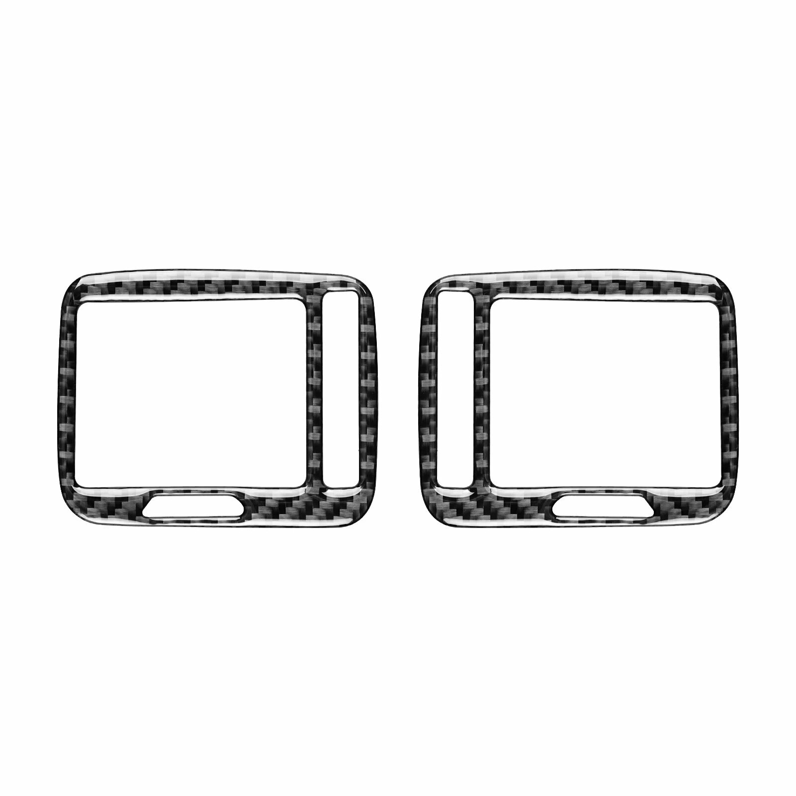 Для Volkswagen Passat B5 2001-2005 Piano Black приборная панель обе стороны воздуховыпускного отверстия декоративная крышка аксессуары для салона автомобиля наклейка BLACK CARBON