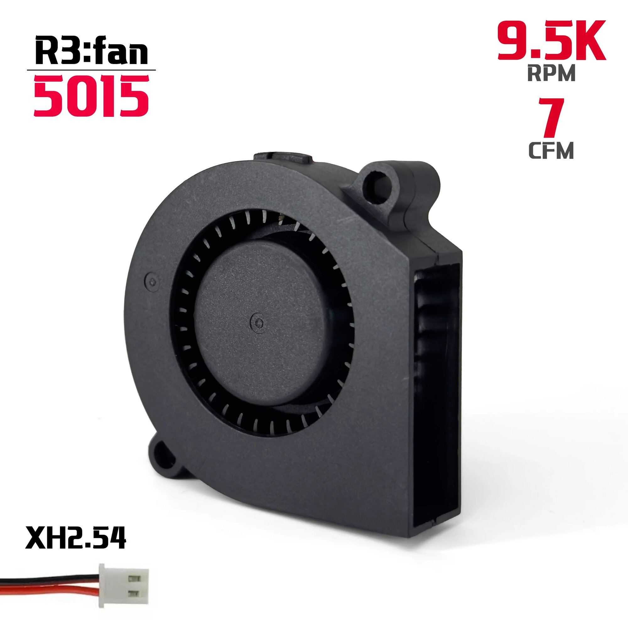 Вентилятор R3: fan 5015 9500 RPM 2-pin