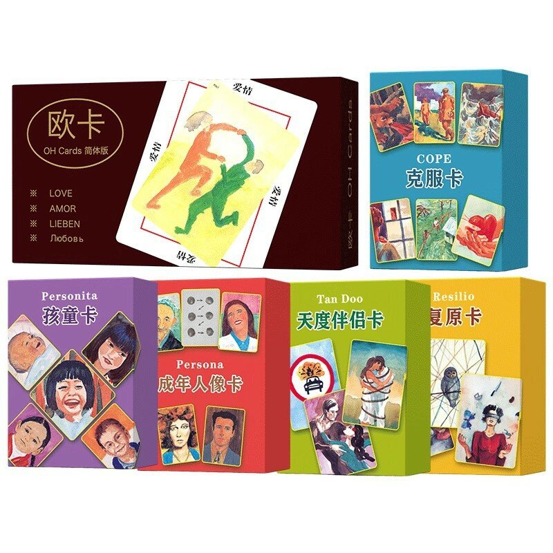 Карты OH, упрощенное китайское издание, карты психологического подсознательного проецирования, карты психологического консультирования, карты для отдыха и общения