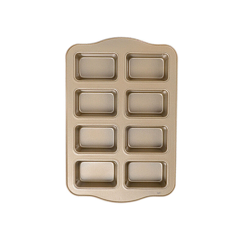 Форма для выпечки квадратная 6-связанная 8-связанная антипригарная мини-форма для тостов форма для брауни форма для пудинга форма для чизкейка
