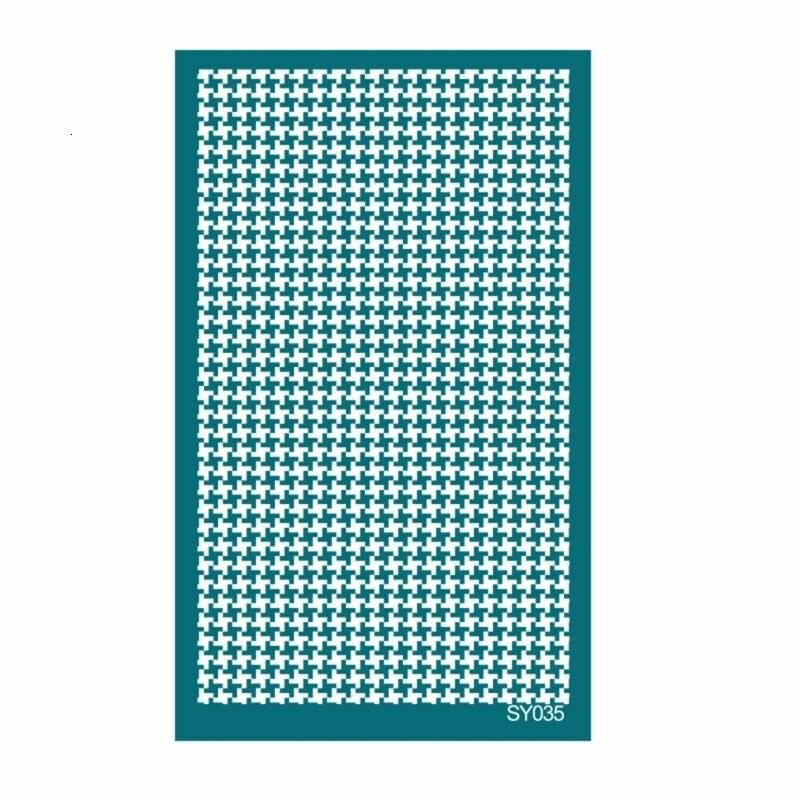 Геометрические трафареты для шелкографии, SY035