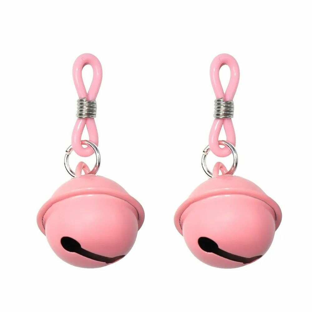 Эротические зажимы для сосков, силиконовые резинки, кольцо для груди с колокольчиком, игрушка для флирта и бондажа сосков