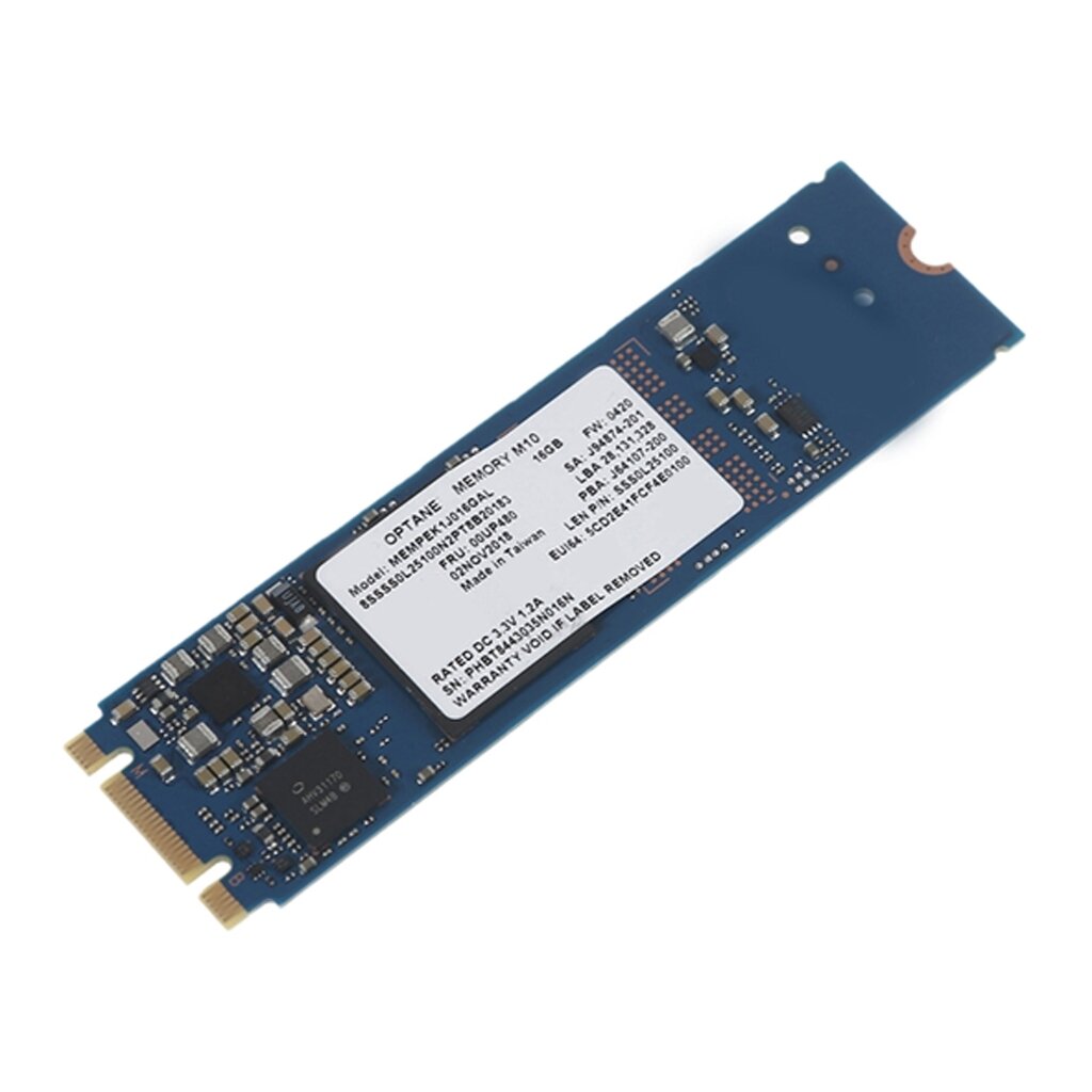 1 твердотельный накопитель Optane M10 16G M.2 NVME