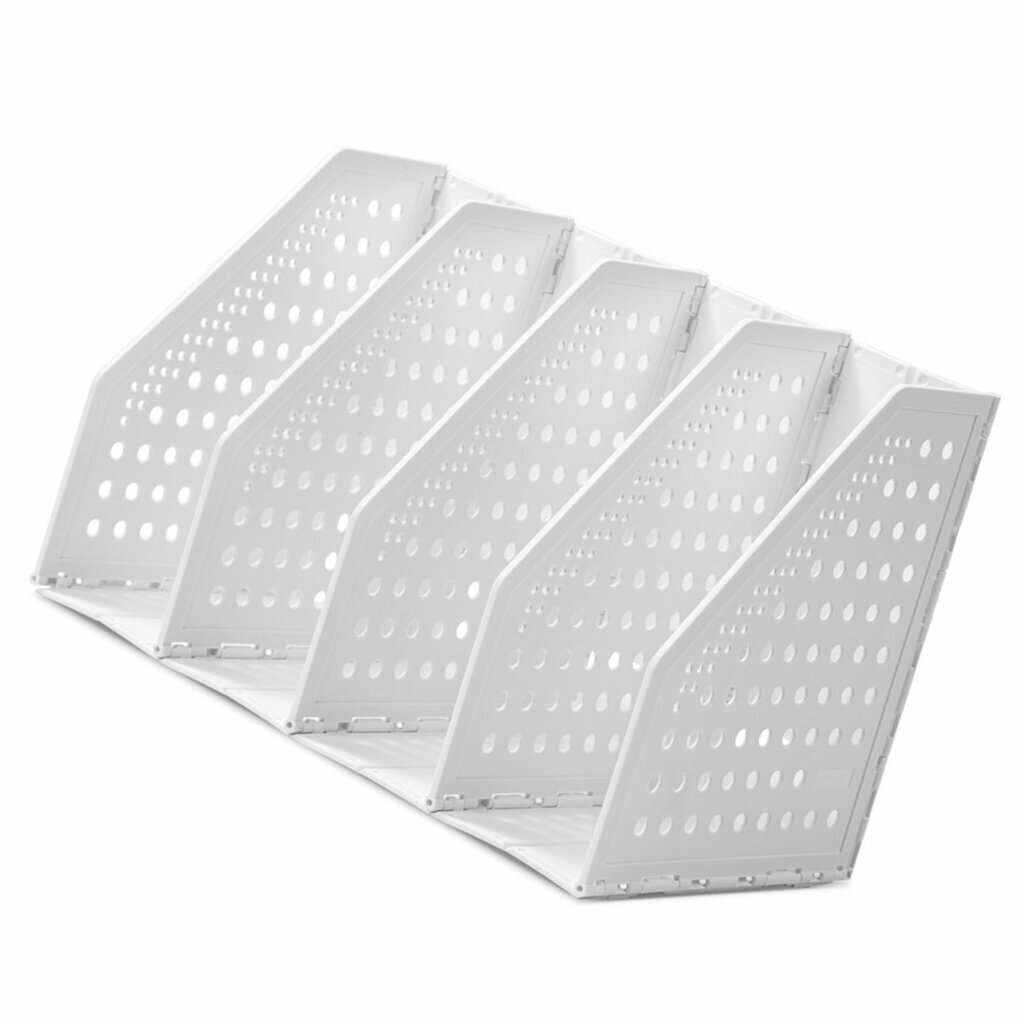 Офисная складная рамка для файлов, утолщенный ящик для хранения-белый